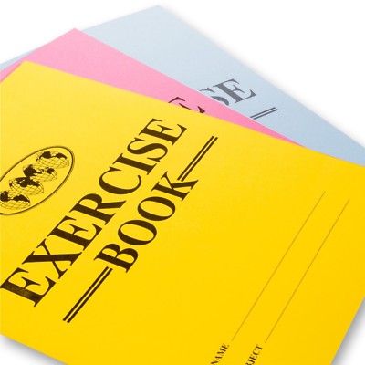 6x A4 EXERCISE BOOKS Lined Paper Childrens School/Homework Kids Ruled ...