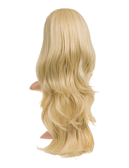 Koko Wig Wavy Half Head 3/4 Wig 28" Long Layered Hair Thick Natural ...