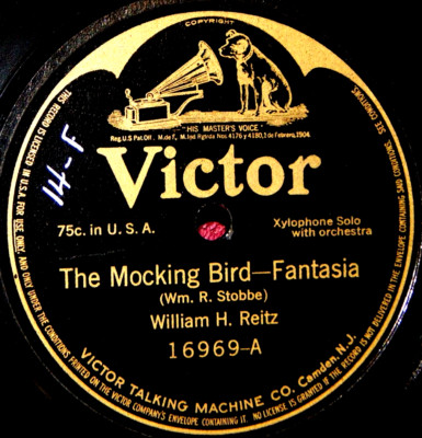 William H Reitz Mocking Bird / Pearl of the Harem 78 PLAY GRADED Fully ...