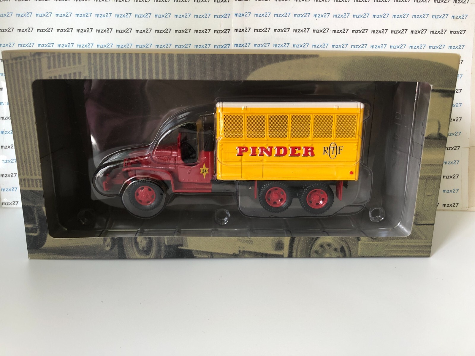Truck Vintage N° 41 GMC Cckw 353 Workshop Pinder 1/43 ixo altaya IN Box ...