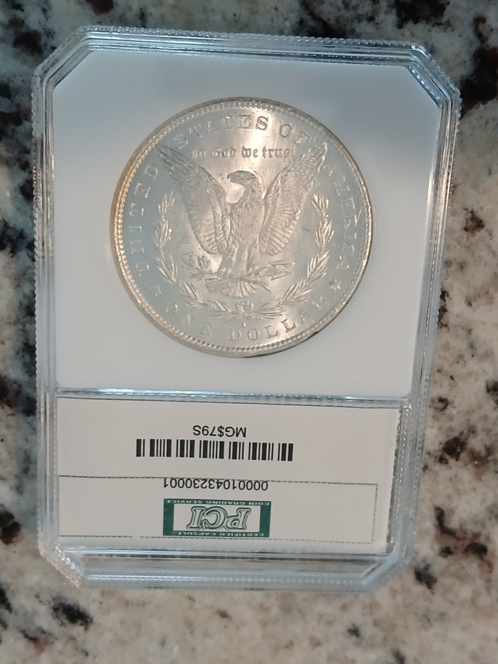 1879 S Proof Like Morgan Dollar in an old holder | eBay