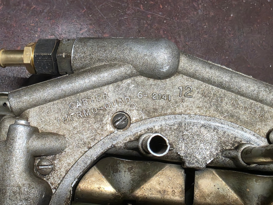 Thermoquad Carburetor 9221S 1978 440 Dodge Mopar Truck - Cleaned ...
