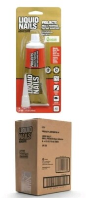 6 Liquid Nails LN-700 White Multi-Purpose Repair Weather Resistant ...