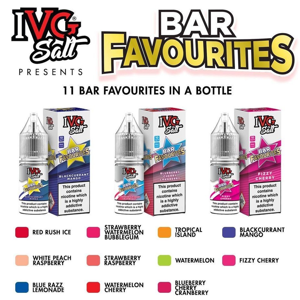 IVG Nic Salt E Liquid IVG Intense 10mg & 20mg | 50/50- Salts POD Vape ...