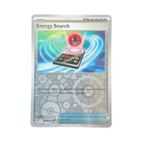 Pokemon TCG Energy Search 172/198 Reverse Holo Scarlet Violet | eBay