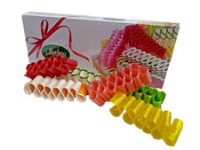 Sevigny's Thin Ribbon Candy Made in Usa. 9 Oz. Christmas Holidays ...
