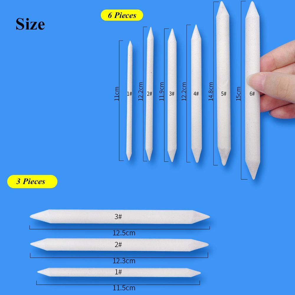Tearable Art Double Head Sketching Smudge Stump Stick Drawing Tool ...