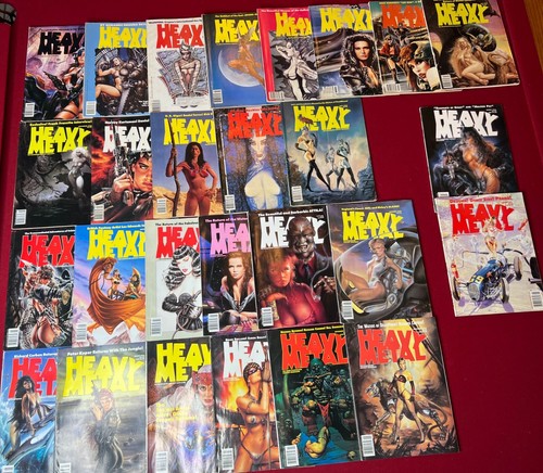 27 various Heavy Metal Magazines Excellent Condition 1988-1993 Amazing ...