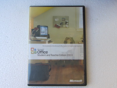 Microsoft Office 2003 Student and Teacher Edition with Product Key ...