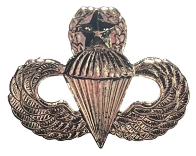 6 Pack Airborne Master Paratrooper Small Motorcycle Hat Cap Lapel Pin M ...