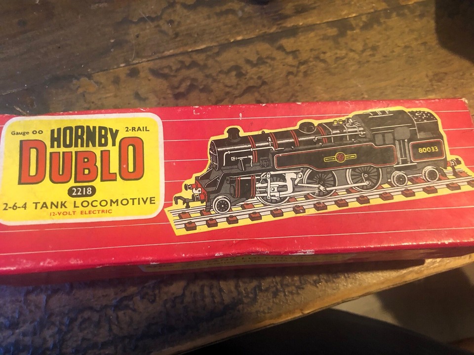 VINTAGE HORNBY DUBLO TANK LOCOMOTIVE 2218 - 2-6-4 | eBay UK