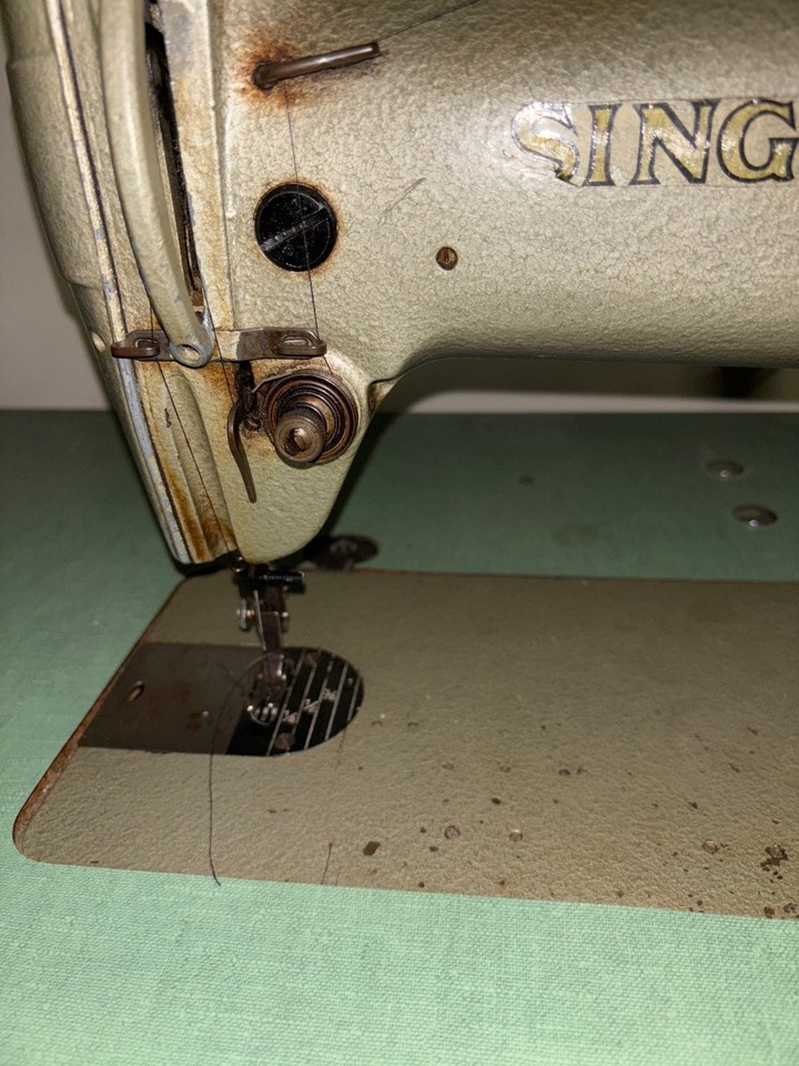 Singer 281-3 Industrial sewing Machine Heavy duty leather & thick ...