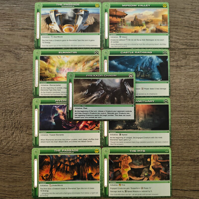 Chaotic TCG Lot Alliances Unraveled Locations (9 cards) | eBay