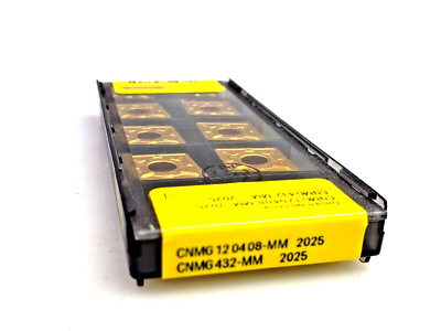 Sandvik Coromant CNMG 432-MM 2025 CNMG 12 04 08-MM Carbide Inserts (Box ...