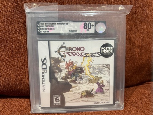 New Chrono Trigger First Print Poster 2008 VGA Graded 80+, Not WATA, Nintendo DS 662248908243 | eBay
