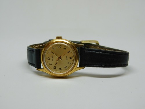 Pulsar V811-0970 Genuine Leather Quartz Analog Women's Watch New ...