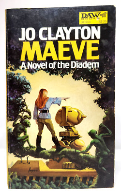 JO CLAYTON Maeve (The Diadem Saga #4) - Daw 1st printing 1979 book ...