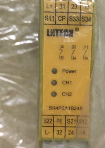 NEW LNTECH SR4P2A1B24S Miniature Safety Relay Used for Double Hands Button 1PC | eBay