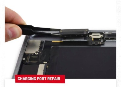 iPad 7, 8, 9th gen Charging Port Replacement Service - Fast Turnaround ...