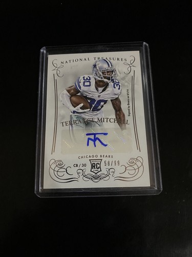 Terrance Marshall 2014 National Treasures Auto RC /99 Football Card ...