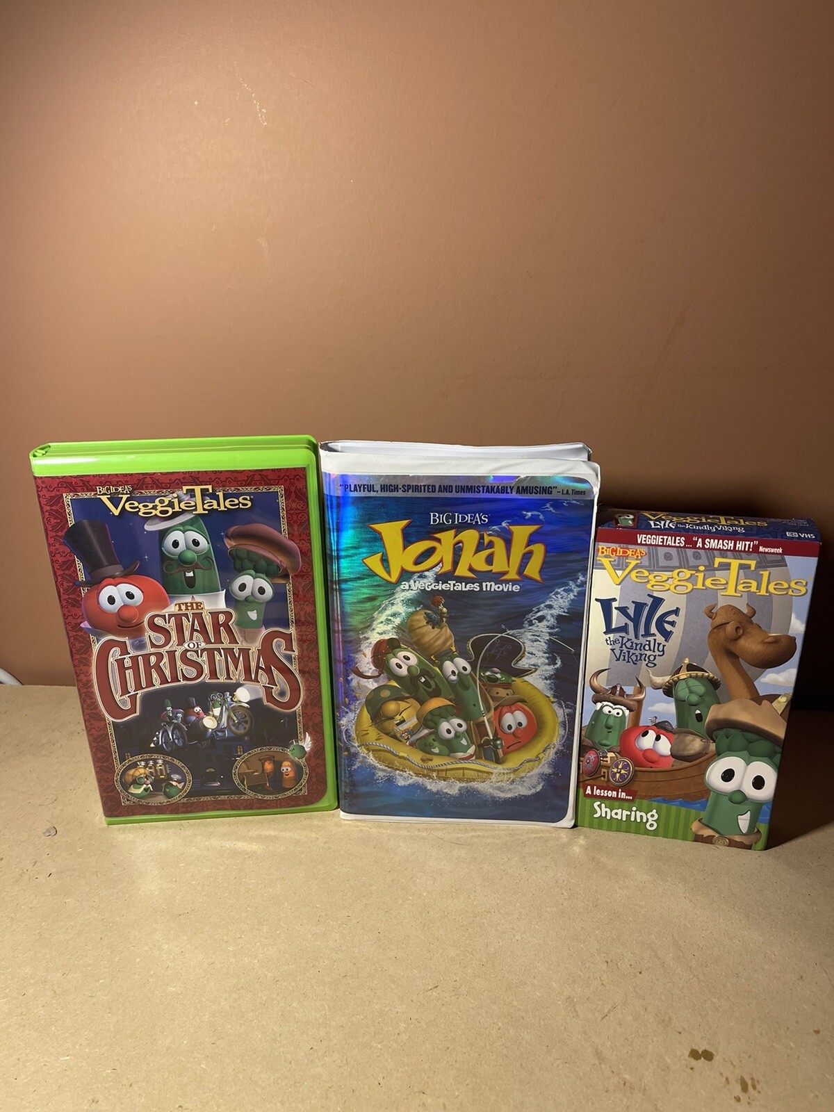 VeggieTales VHS Tapes Lot of 9 Children | Grelly USA