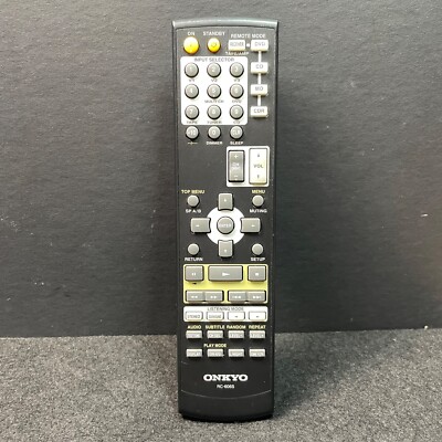 OEM ~ Onkyo Remote Control RC-606S - Tested & Working | eBay