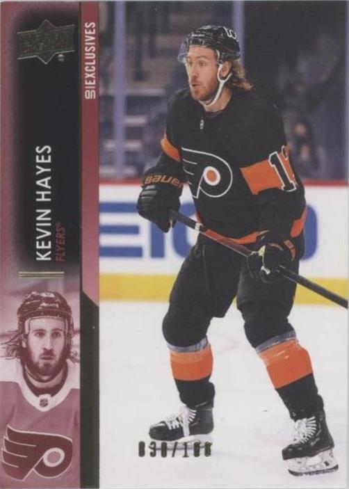 2021-22 Upper Deck Series 1 - Kevin Hayes #136 Exclusives /100 for sale ...