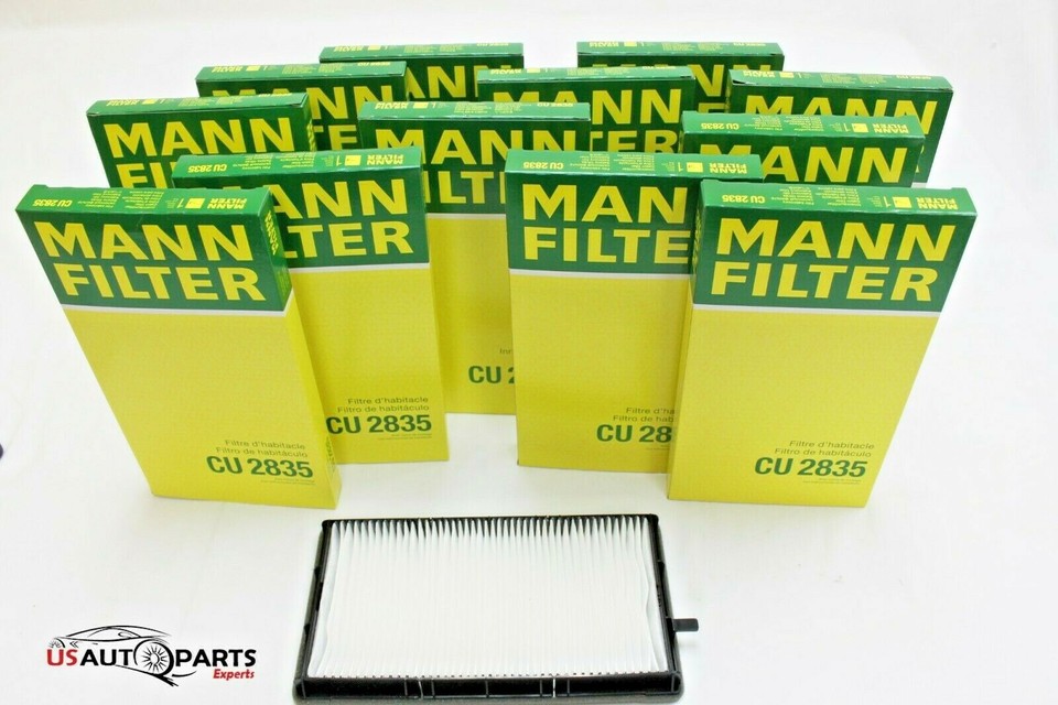 SET OF 12 Mann - Cabin Air Filter - CU2835 - BMW E36 318i 323i 325i M3 ...