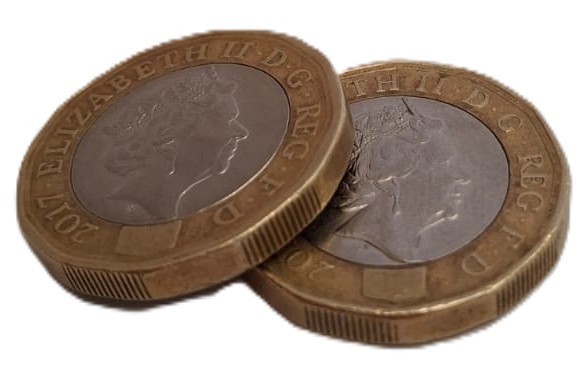 ***Very Rare 2016 And 2017 Pair £1 Coin Lefty Error Very valuable ...