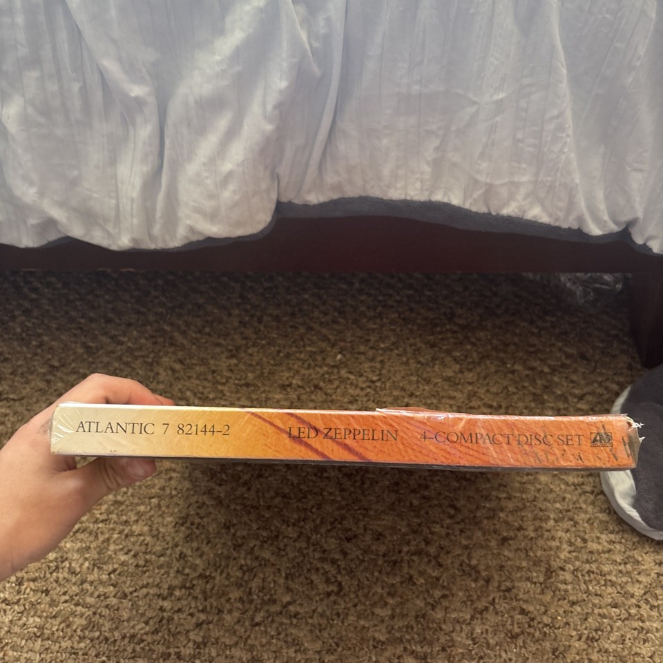 Led Zeppelin 4 Compact Disc Boxed Set 1990 Atlantic With Booklet ...