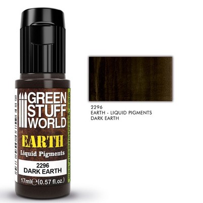Liquid Pigments DARK EARTH - Acrylic Brush and Airbrush black wargames ...