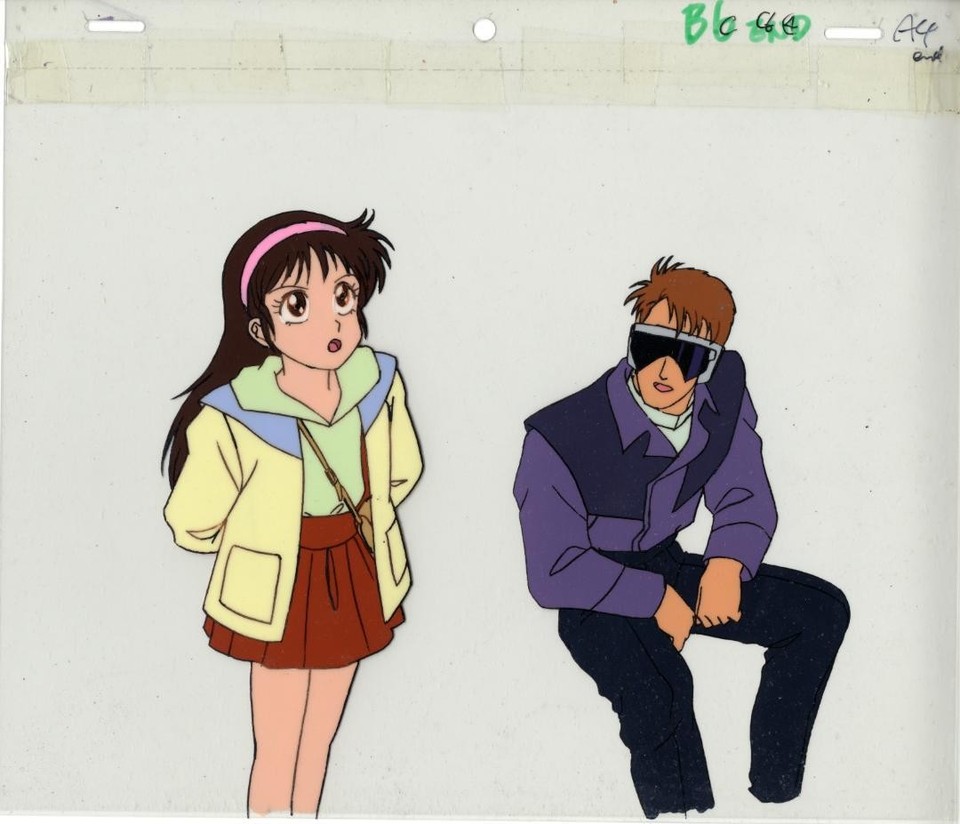 Shin Seiki GPX Cyber Formula Schumacher Asuka Cel Art 230x265mm Limited ...