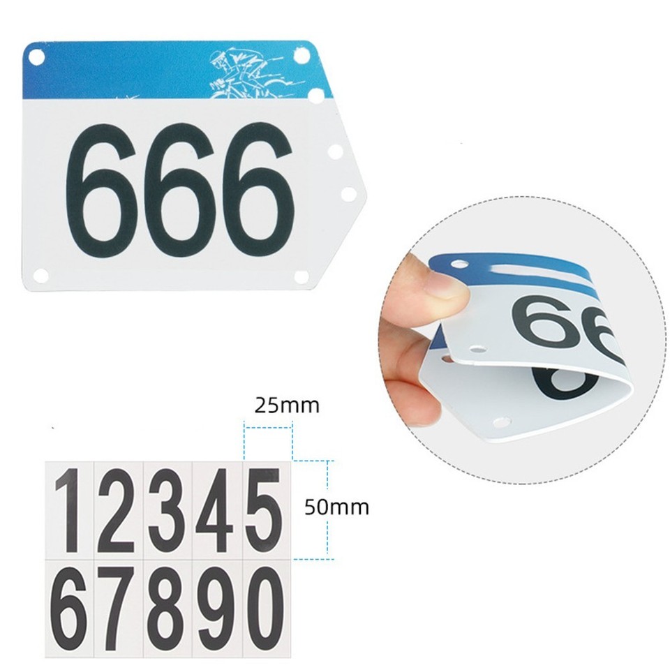 Bike Triathlon-Race Number Plate Mount Bicycle Seatpost Holder With ...