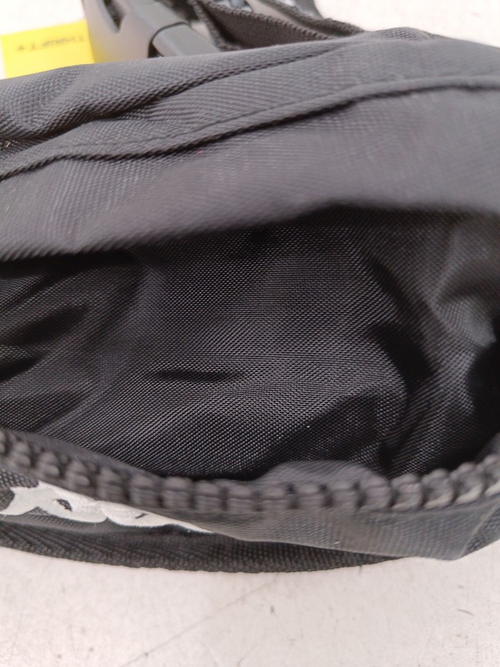 Kappa Men's Bag Black Graphic Polyamide with Polyester Belt Bag & Waist ...