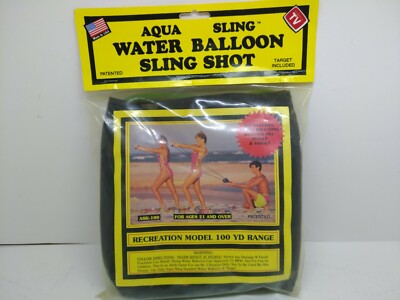 Aqua Sling Water Balloon Sling Shot New Vintage | eBay