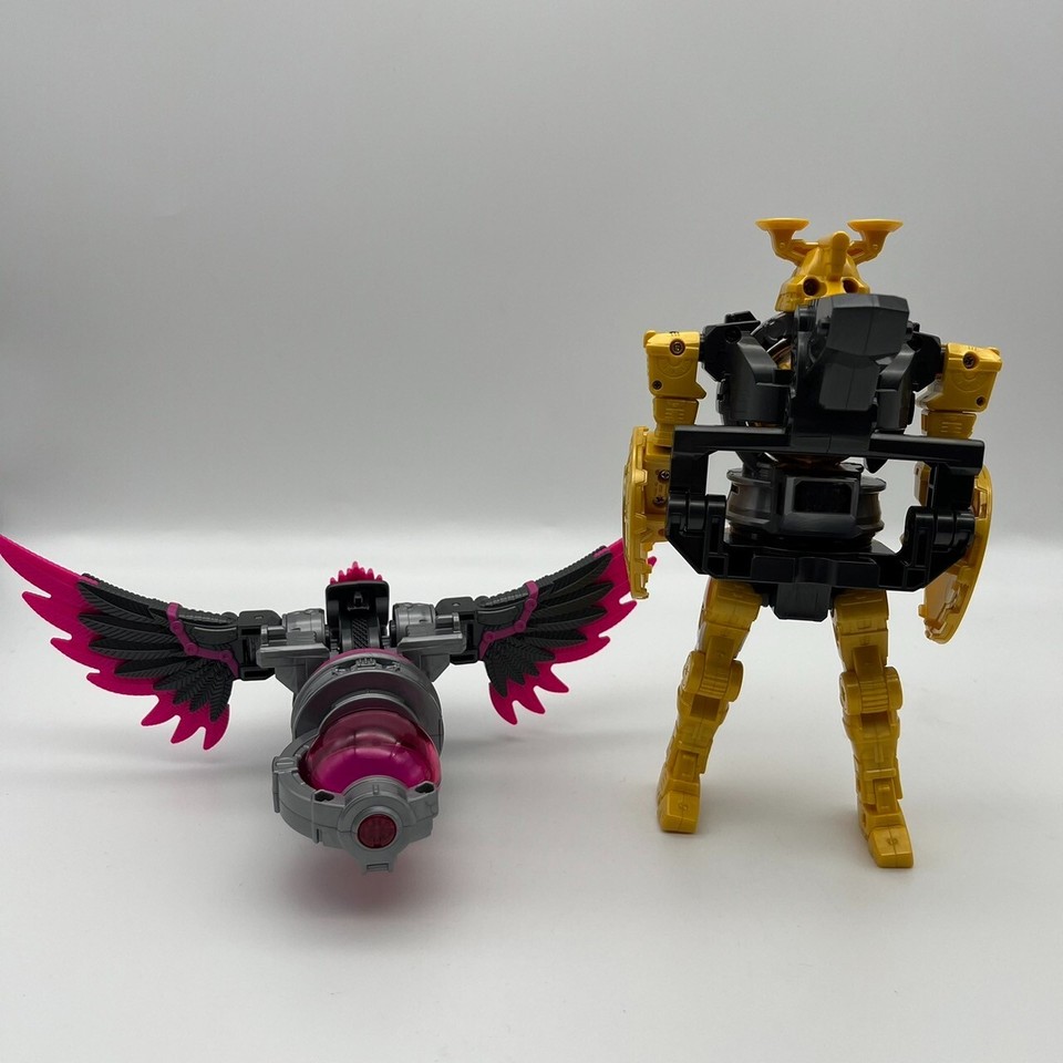 Power Rangers Uchu Sentai Kyuranger DX Kyurenoh Ryuteioh Megazord Set ...