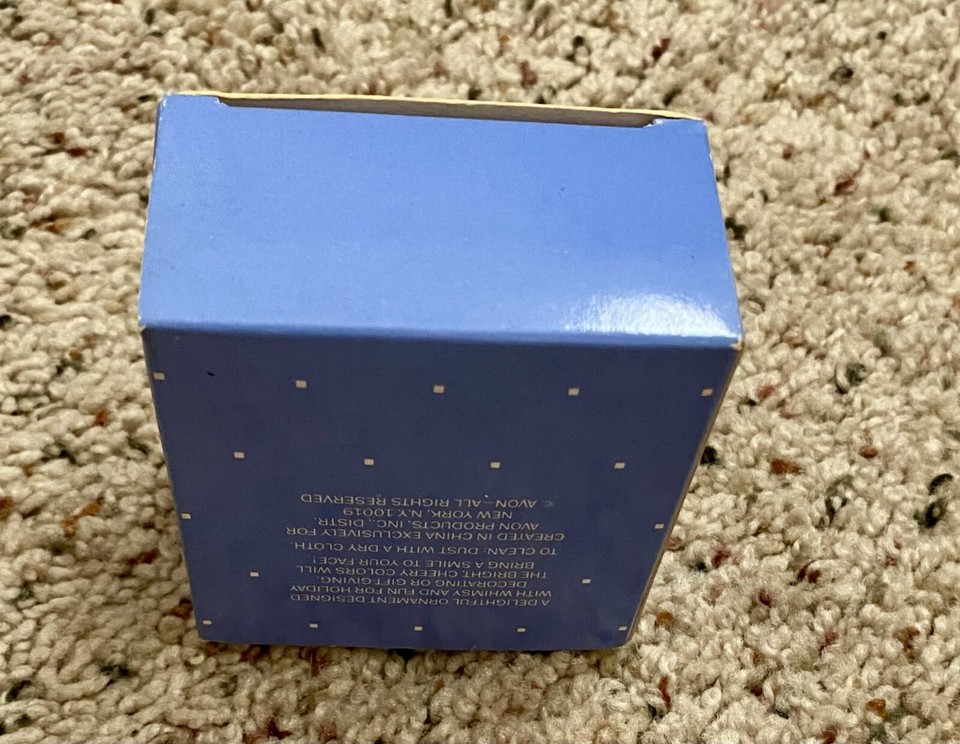 🟦 Avon Circus Clown white Bunny Rabbit Parading Parasol parade Easter ...