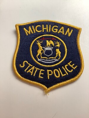 Michigan State Police Patch New Old Stock | eBay