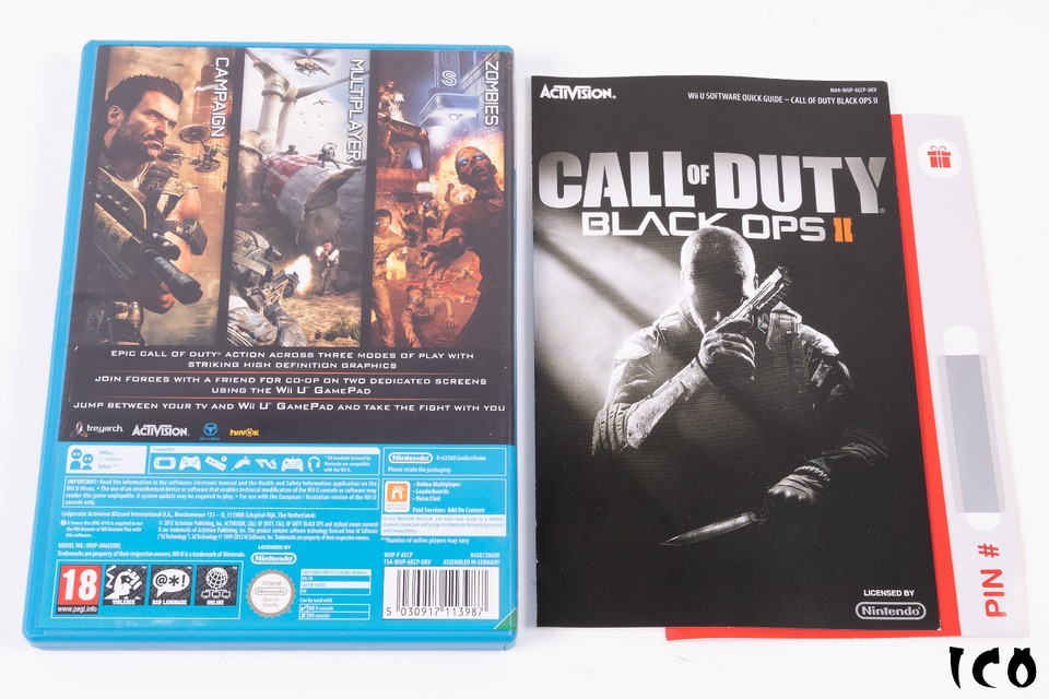 Call Of Duty: Black Ops 2 - Nintendo Wii U Game Disc & Case PAL | eBay