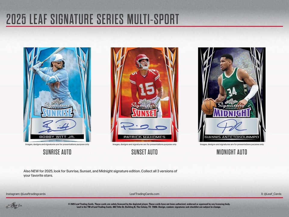 Sam Leavitt 2025 Leaf SIGNATURE SERIES 2 Case (20 Box) Break #2 | eBay