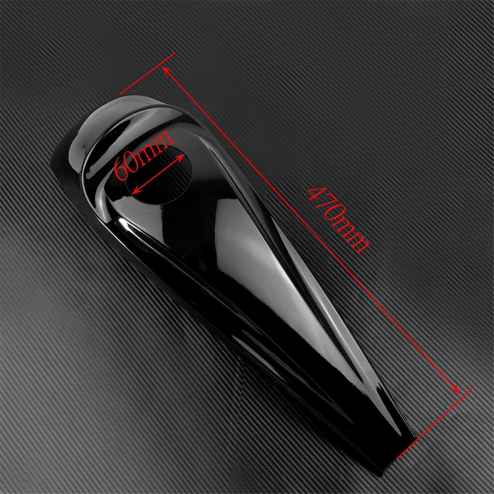 Gloss Black Dash Fuel Console Cover + Gas Tank Cap Fit For Harley ...