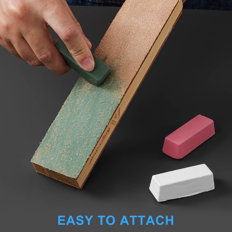 4 Oz. Buffing Polishing Compound Kit 3pcs Metal Polish Green White Red ...