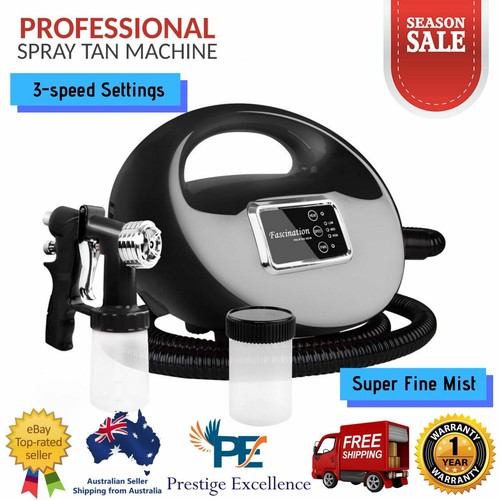 Professional Spray Tan Machine Sunless Tanning Kit Gun HVLP System 700W ...