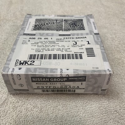 Nissan/INFINITI 237F0-6RA0A Module VTC Control. . | eBay