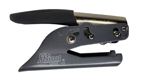 Shiny Model-ES Seal Stamper Round Personal Address Embosser - Hand Held ...