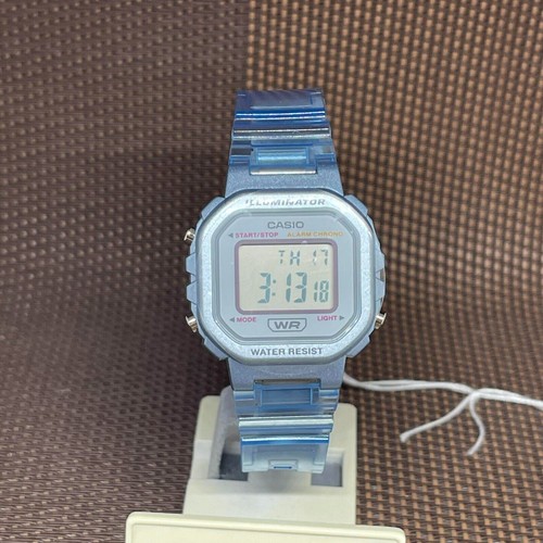 Casio LA-20WHS-2A Illuminator Blue Resin Quartz Sports Casual Women's ...