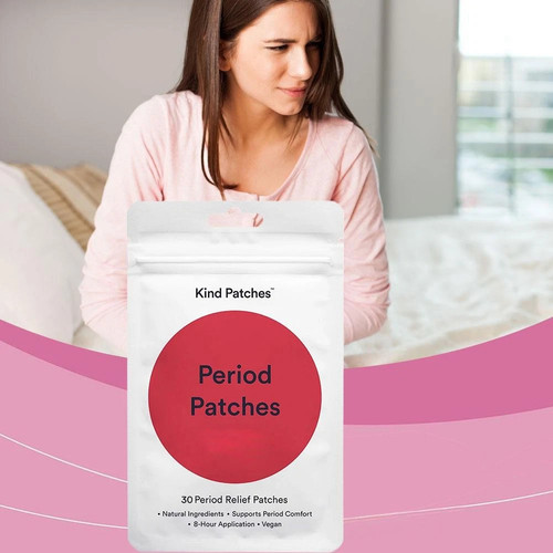 Period Relief Patches Extra Strong by Kind Patches for Womens Menstrual ...