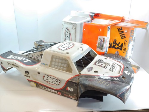 Used Losi 5ive-T 1.0 1/5 Scale Trophy Truck Body w/ Rollcage Mount & 3 ...