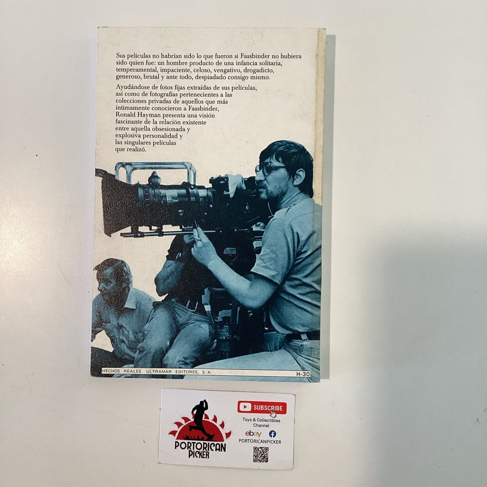 Fassbinder Film Maker - Paperback, Ronald Hayman Ultramar 9780671523800 ...