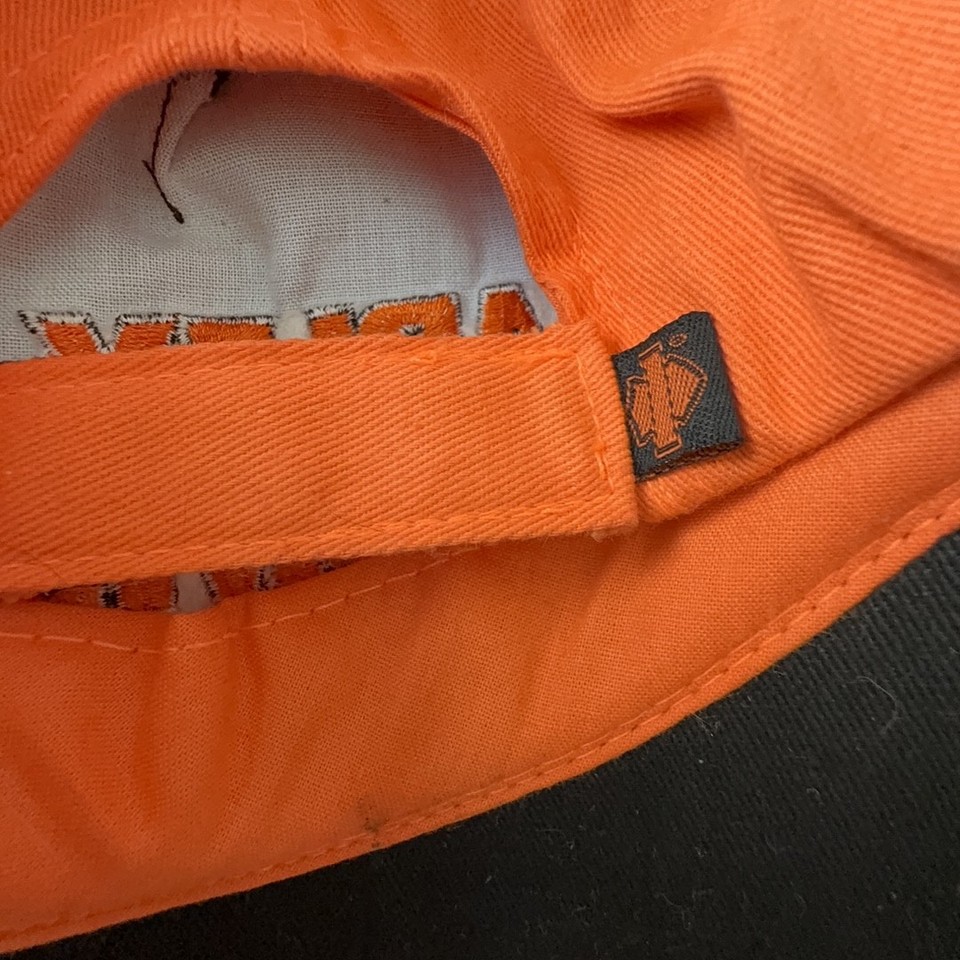 Harley-Davidson Orange Black Embroidered Baseball Cap - Since 1903 Logo ...